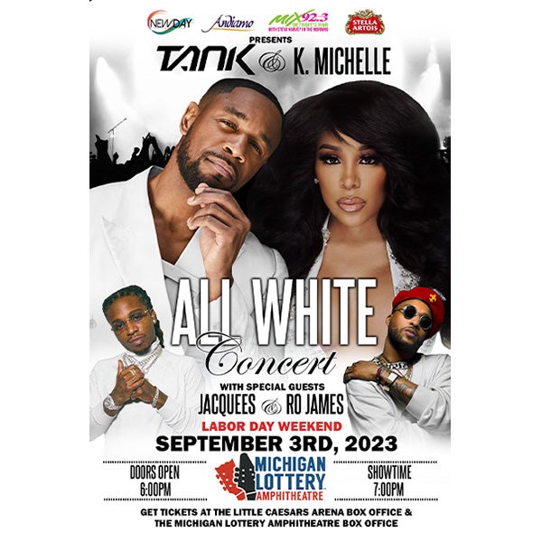 POSTPONED: MIX 92.3 Presents All White Concert featuring Tank and K ...