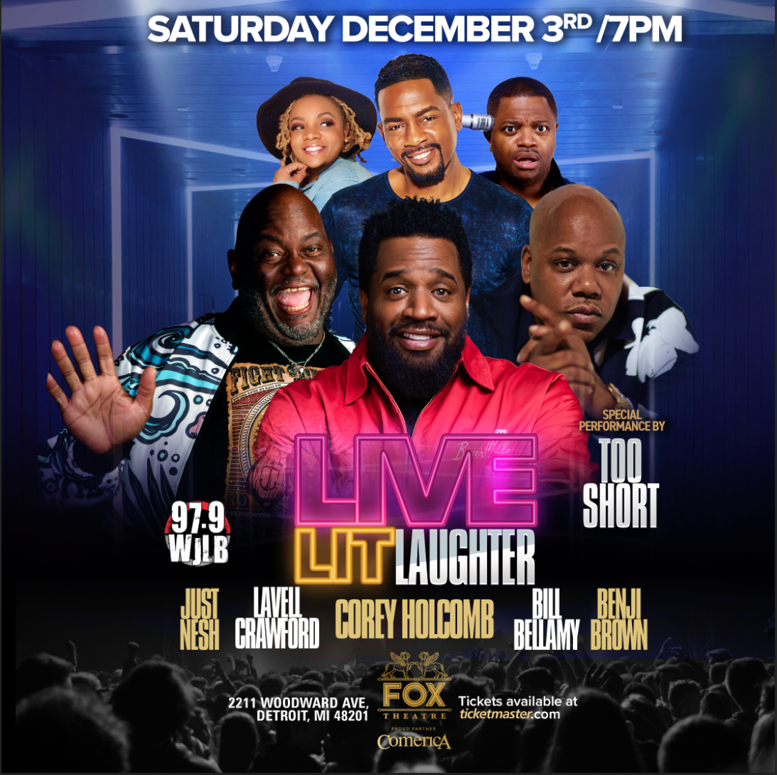 97.9 WJLB Presents Live, Lit & Laughter | 313 Presents